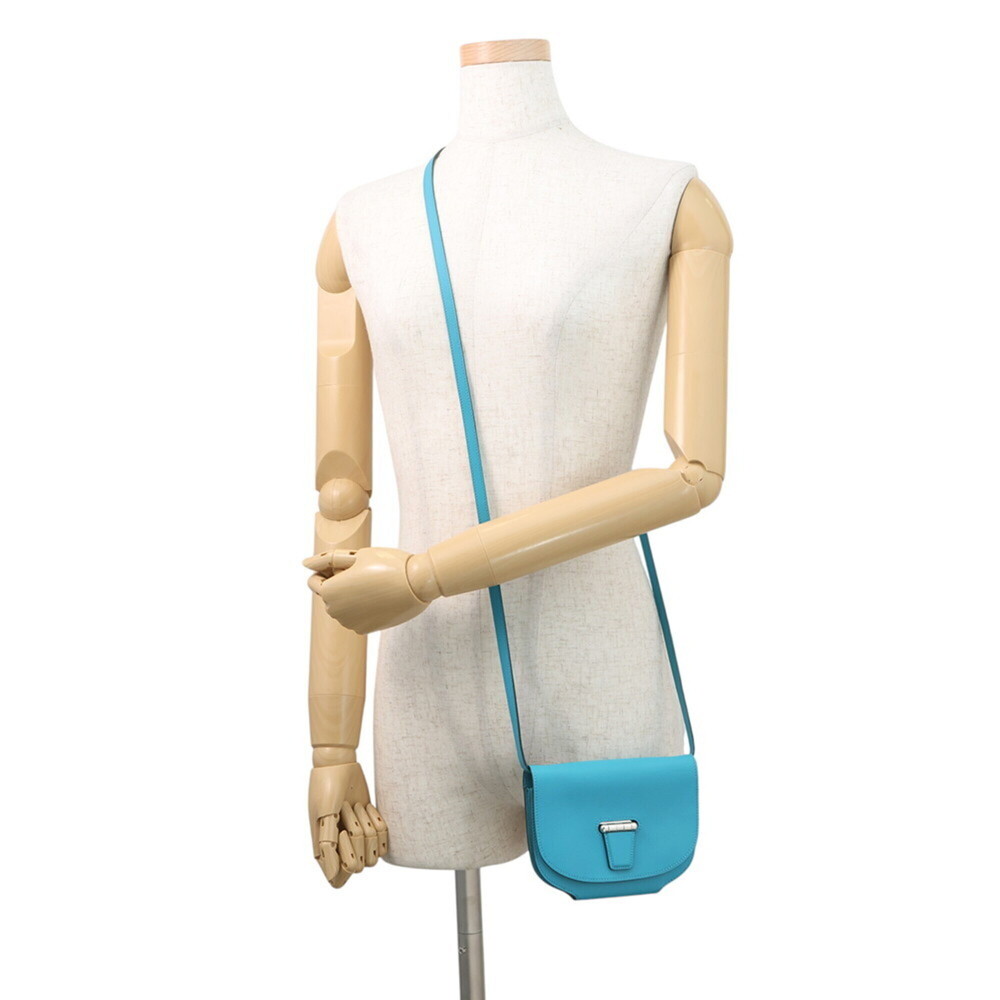 Hermes | Accessories | Hermes Shoulder Wallet Mini Convoyeur Turquoise ...